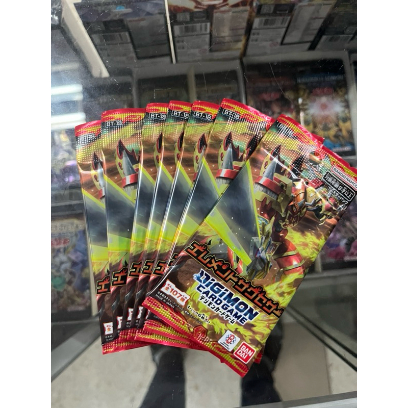 DG Digimon Card Game Booster 18 Elemental Successor แยกซอง BT-18 ดิจิมอน การ์ดเกมส์ | Shopee ...