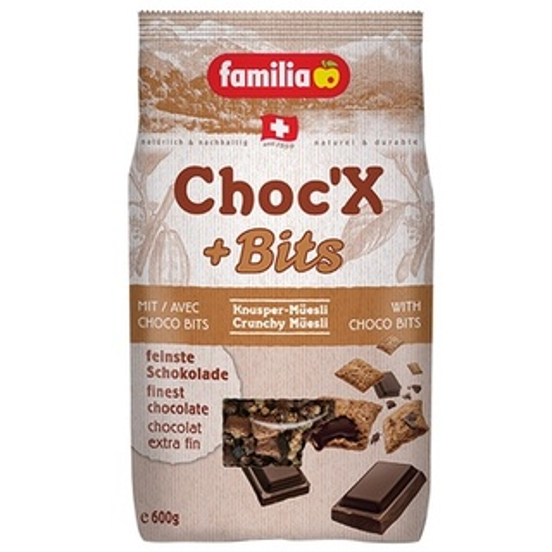 Familia CHOC'X BITS Crunch 600g. แฟมิเลีย ซีเรียลธัญพืช กราโนล่า ช็อค ...
