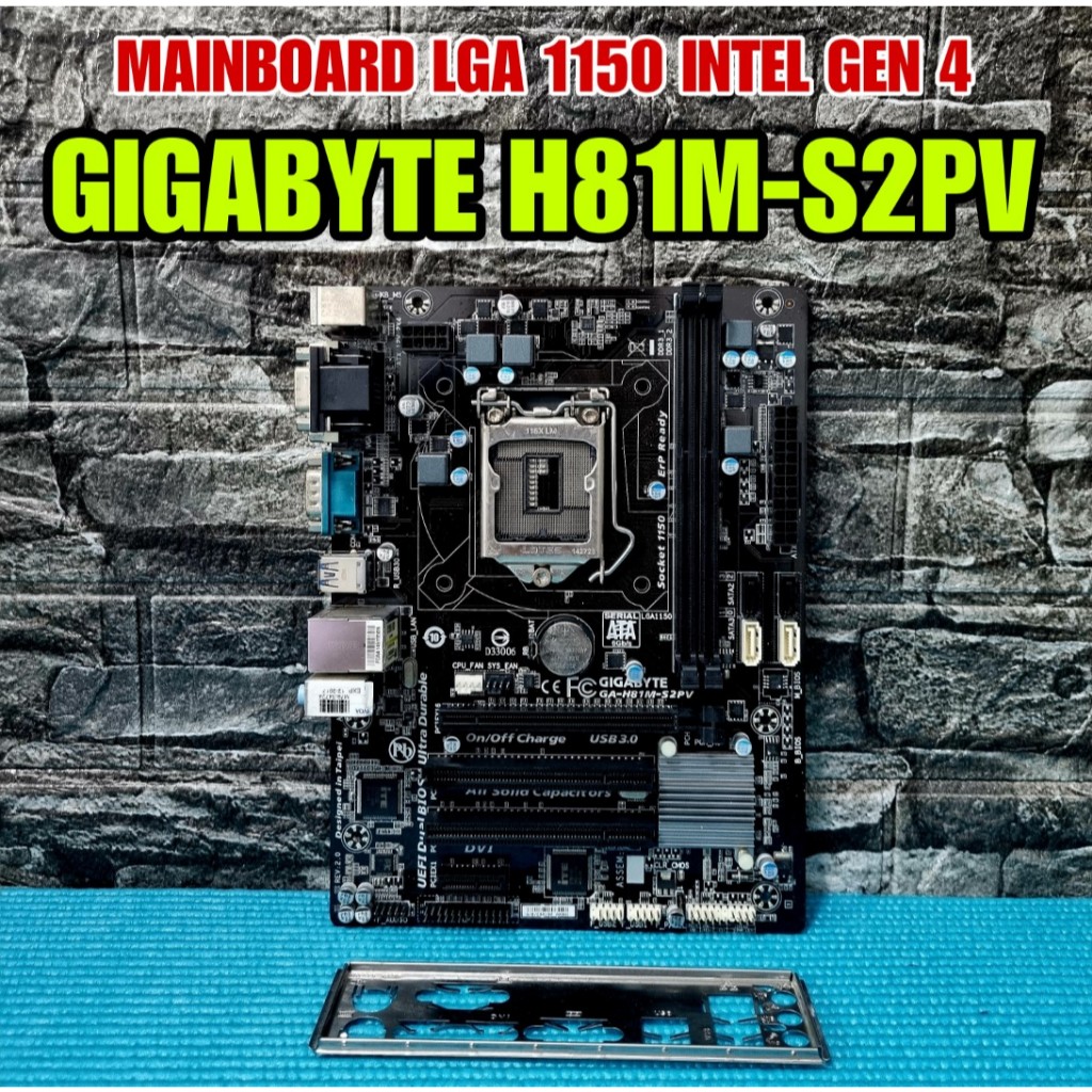 (ร้านในไทย) เมนบอร์ด 1150 รองรับ CPU INTEL GEN 4 ** มีของพร้อมส่งทันที ...