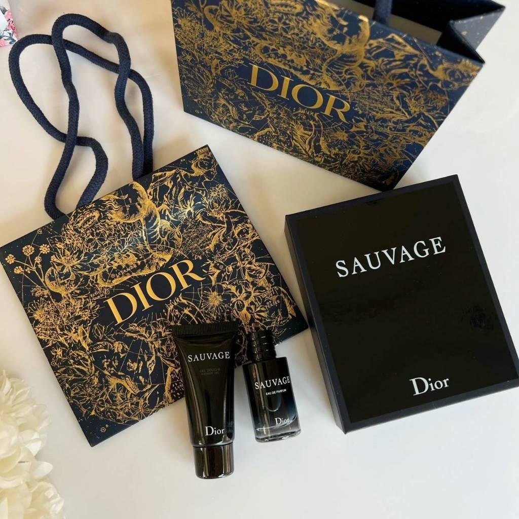 Dior Sauvage EDP Mini Gift Set เซ็ท ถุง ลิมิเต็ด +โบ | Shopee Thailand
