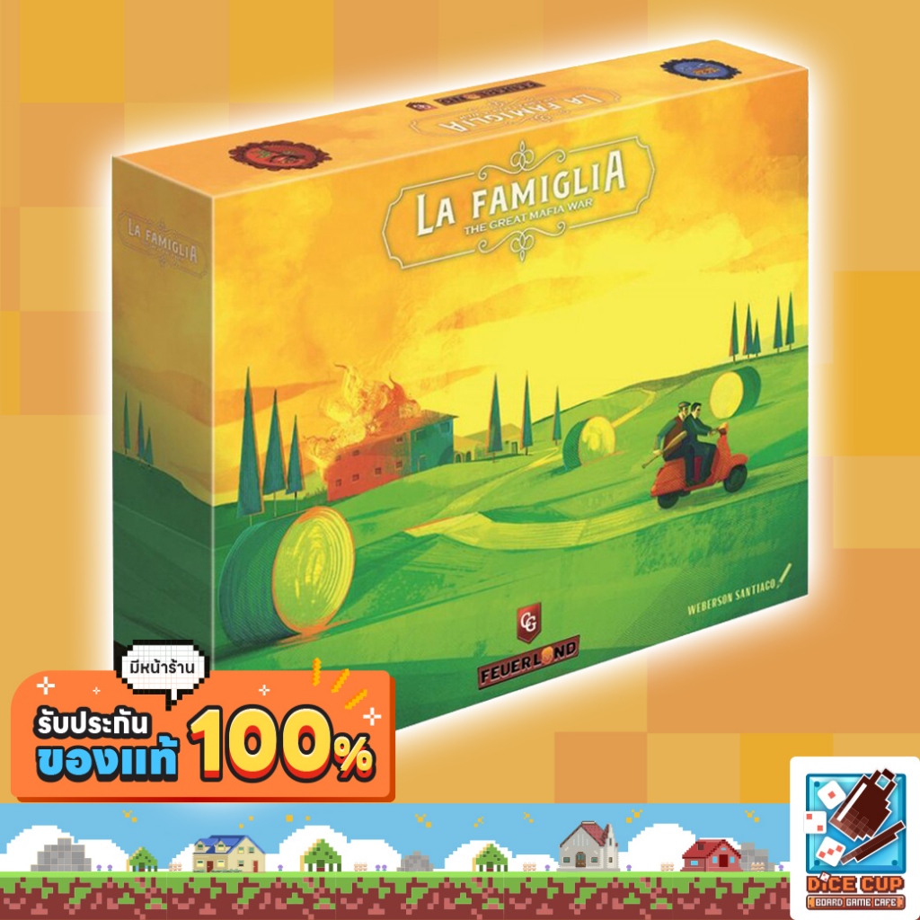 [ของแท้] La Famiglia: The Great Mafia War Board Game | Shopee Thailand