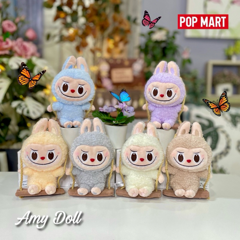 ใหม่ล่าสุดพร้อมส่ง พวงกุญแจลาบูบู้ Labubu Timber Workshop Series-Swing ...