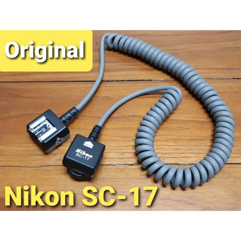 Original Nikon SC-17 TTL Off Camera Flash Cord สายซิงค์แฟลช นิคอนของแท้ ...