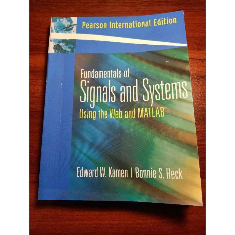 หนังสือ textbook มือสอง Fundamentals of Signals and Systems using the web and MATLAB | Shopee ...