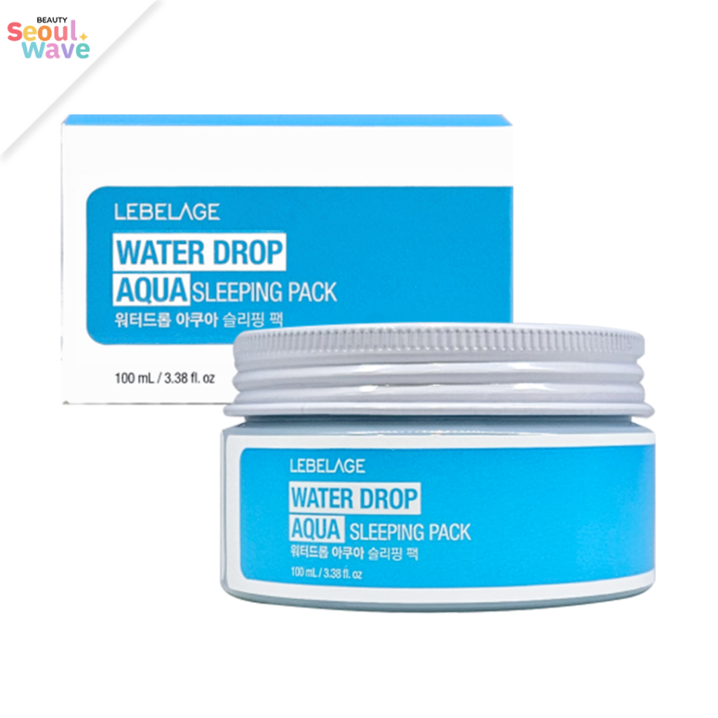 (พร้อมส่ง) LEBELAGE WATER DROP AQUA SLEEPING PACK | Shopee Thailand