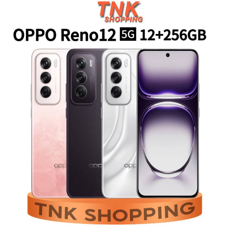 S/P OPPO RENO 12 5G (12+256GB) (12+512GB) RENO 12F 5G (12+256) แบตเตอรี่ 5,000 mAh รองรับชาร์จไว ...