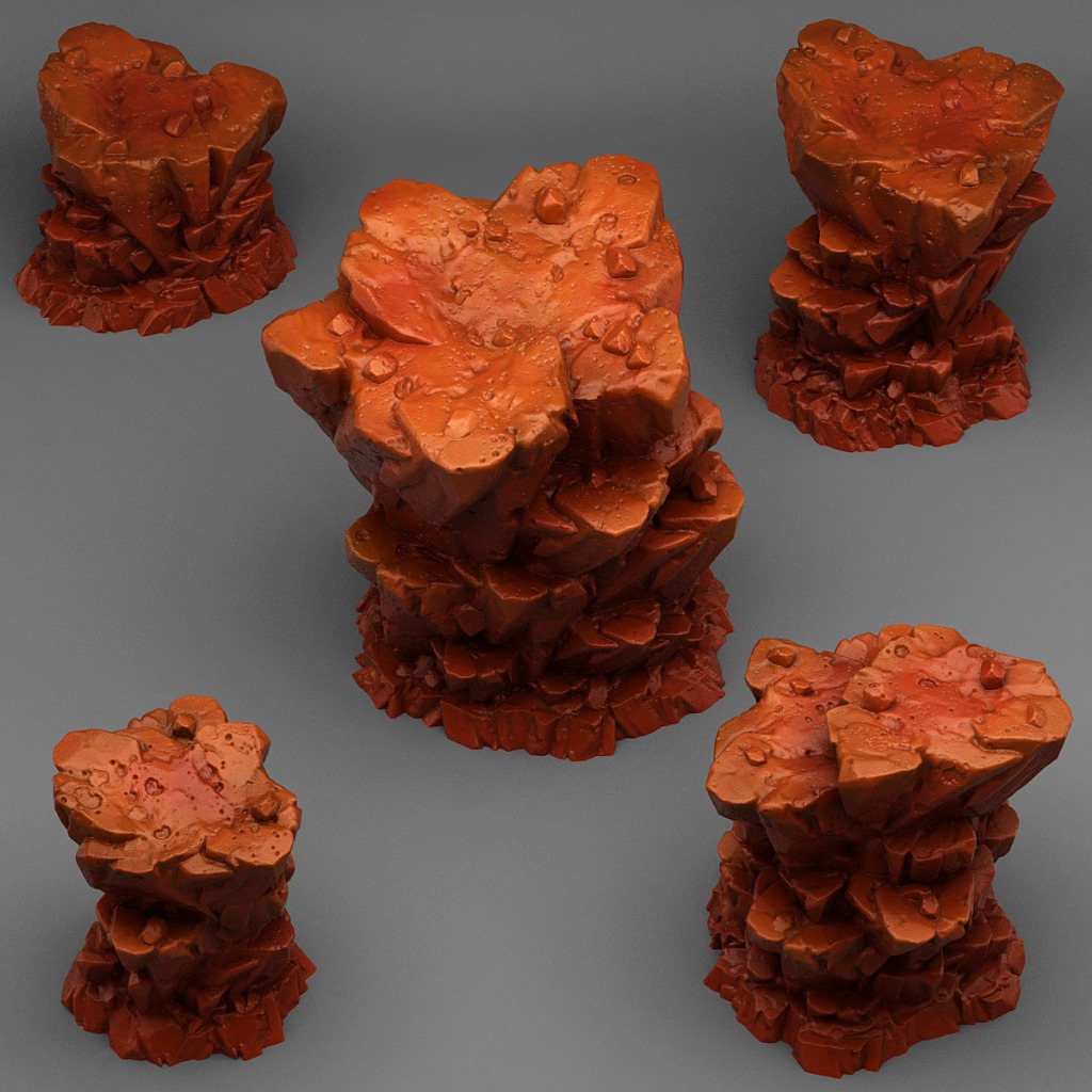 Wild Martian Rock (DnD Terrain) | Shopee Thailand