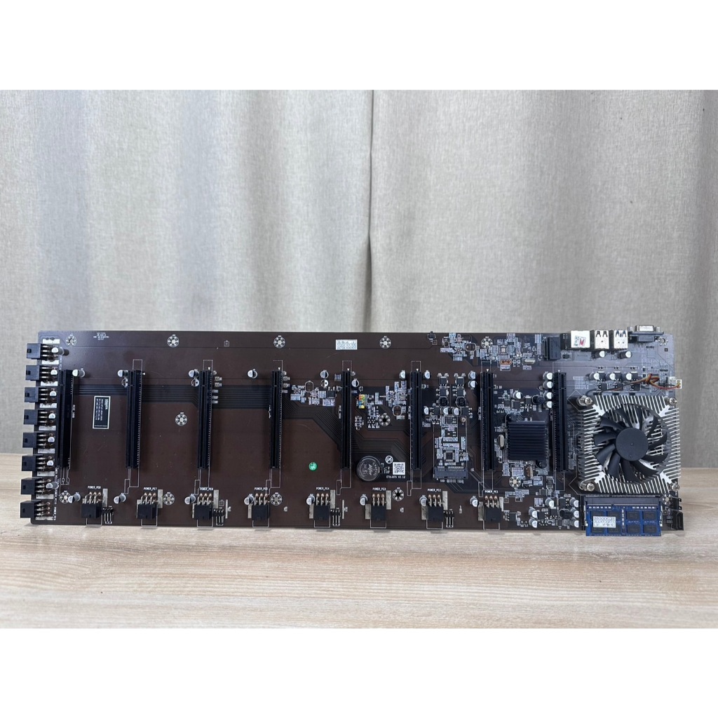 เมนบอร์ด(mainboard)OEM b75 BTC 8 (รองรับการmining 8GPU) รับประกันสินค้า ...