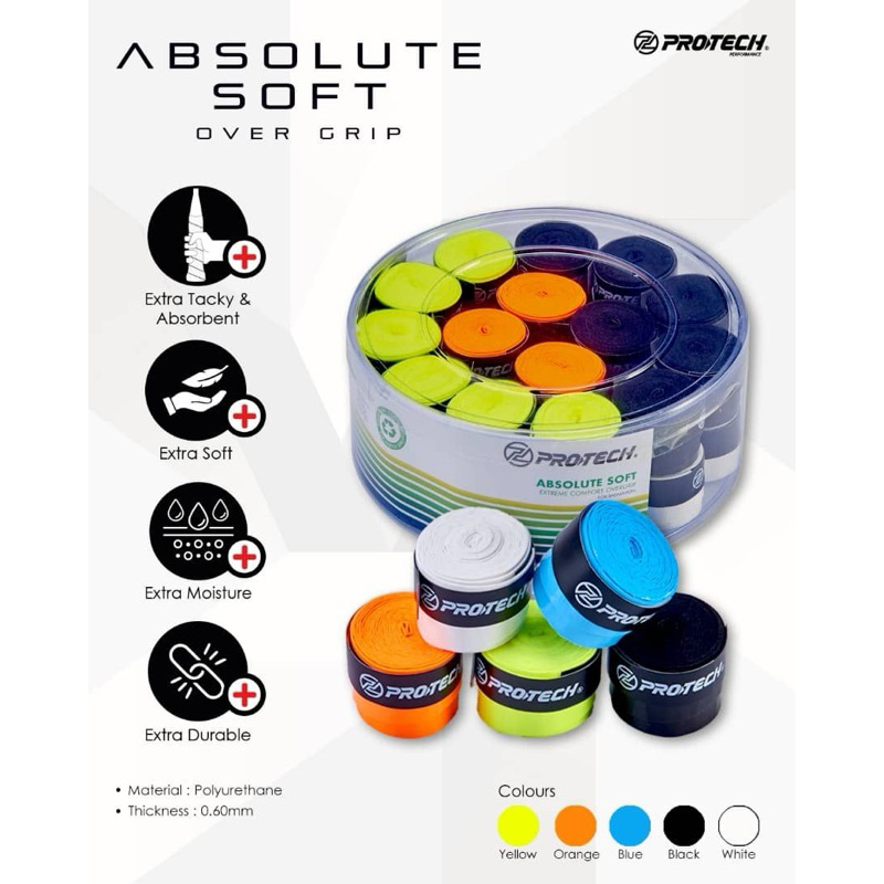 พันด้าม รุ่น Absolute Soft Overgrip | Shopee Thailand