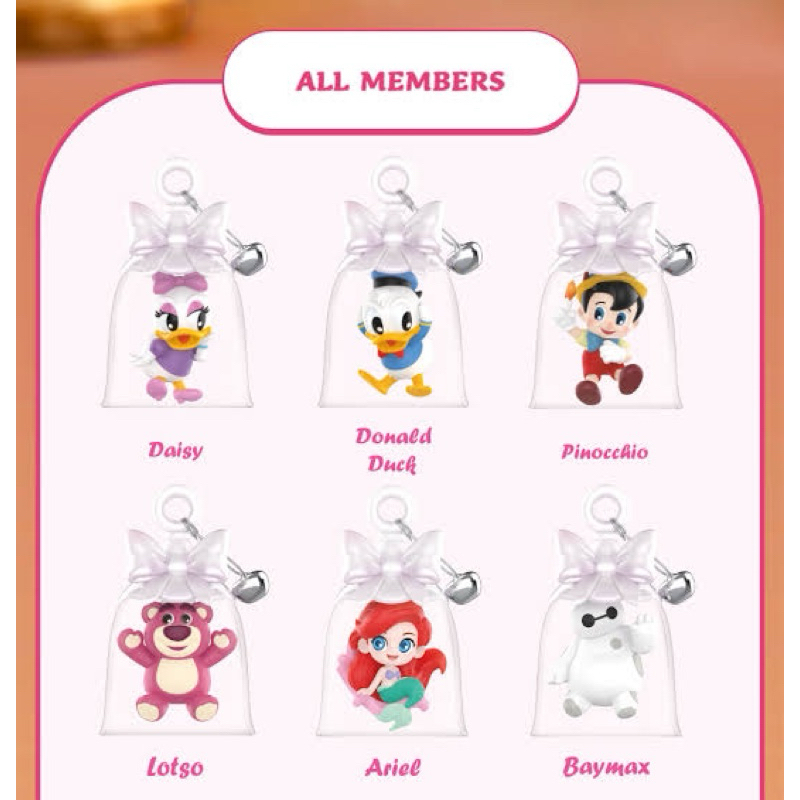 POPMART-BAYMAX Disney 100th anniversary Bell Series Figures | Shopee ...