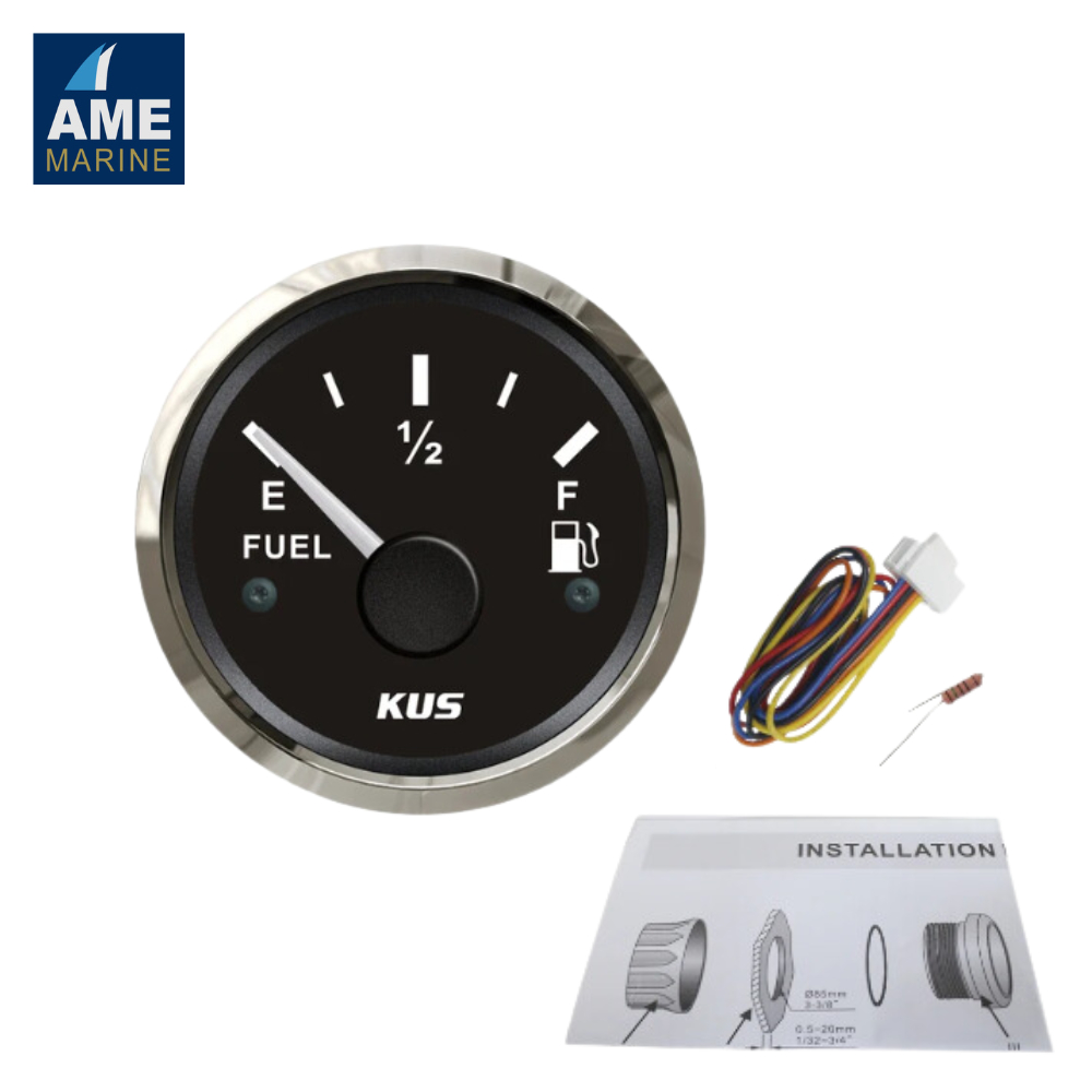 KUS KY10005 kus fuel level gauge 52mm เกจวัดระดับถังน้ำมัน 0-190ohm 12V ...