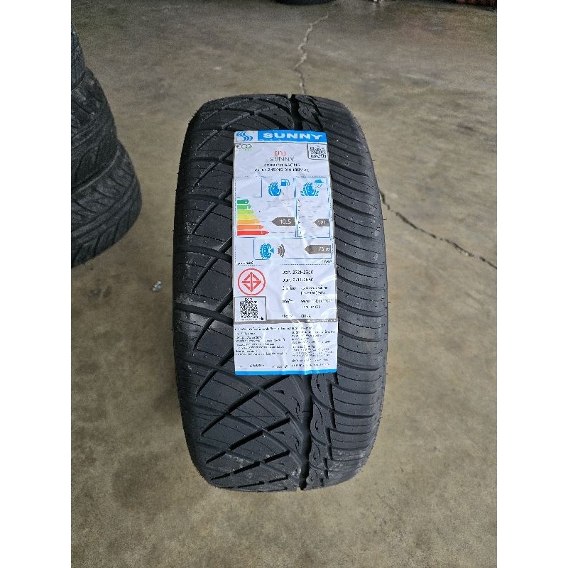 ยางรถยนต์ 245/45R18 SUNNY SPORT M RACING ยางใหม่ ผลิตปี24 ผลิตจีน ...