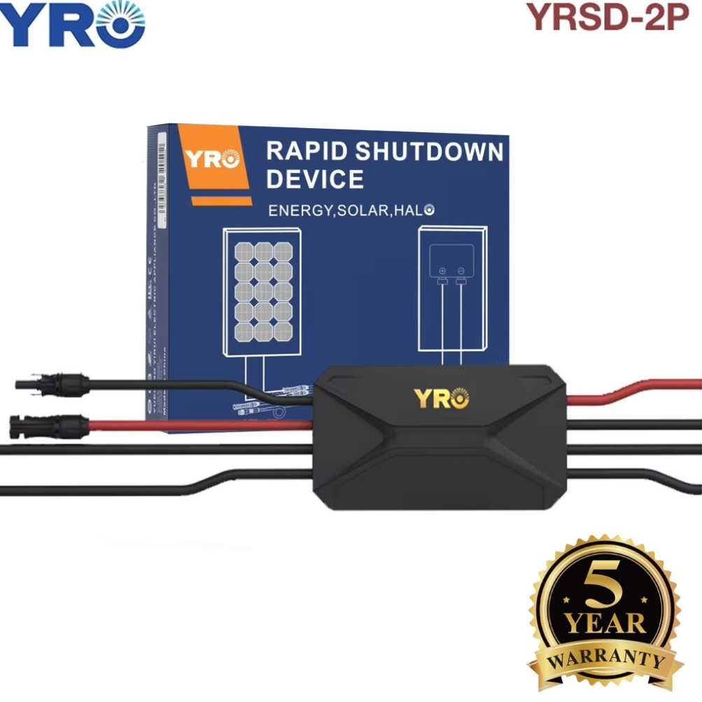 YRO YRSD-2P RAPID SHUTDOWN DEVICE 1 FIT2 18A DC120V อุปกรณ์ปิดระบบ ...