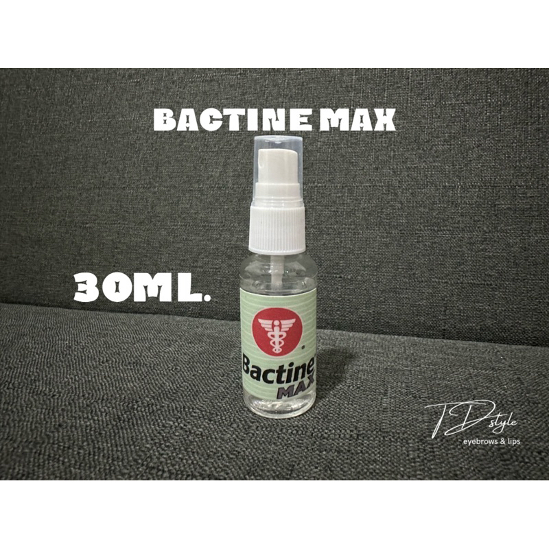 ‼️แบ่งขาย*ของแท้* น้ำยาระหว่างสัก bactine max เบคติน 30ml. | Shopee ...