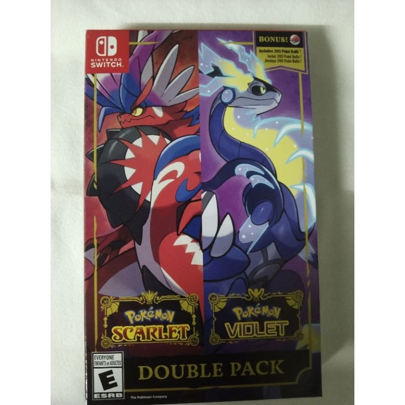 (พร้อมส่ง) SWITCH POKÉMON SCARLET & POKÉMON VIOLET (R1/MDE)(มือ1 ...