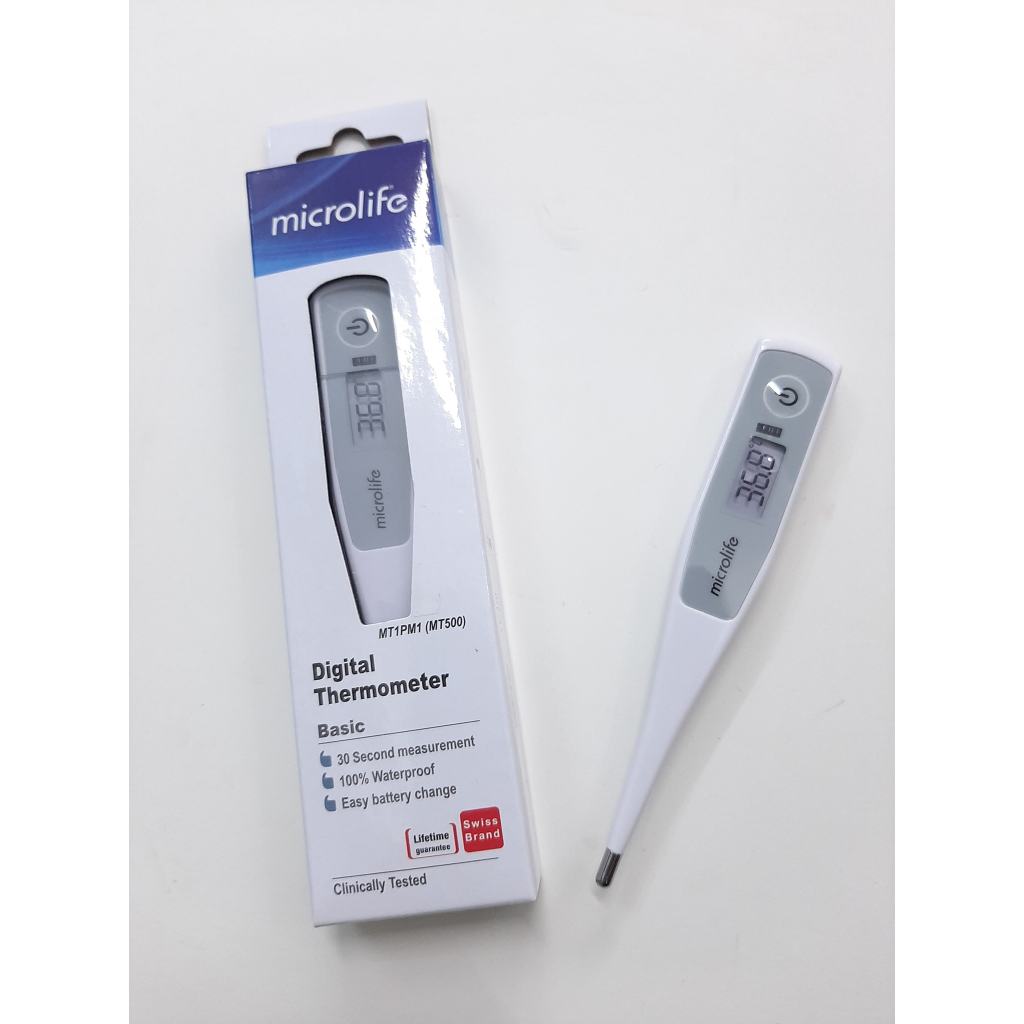 Microlife Digital Thermometer MT500 วัดผลได้ภายใน 30 วินาที ( ประกัน ...