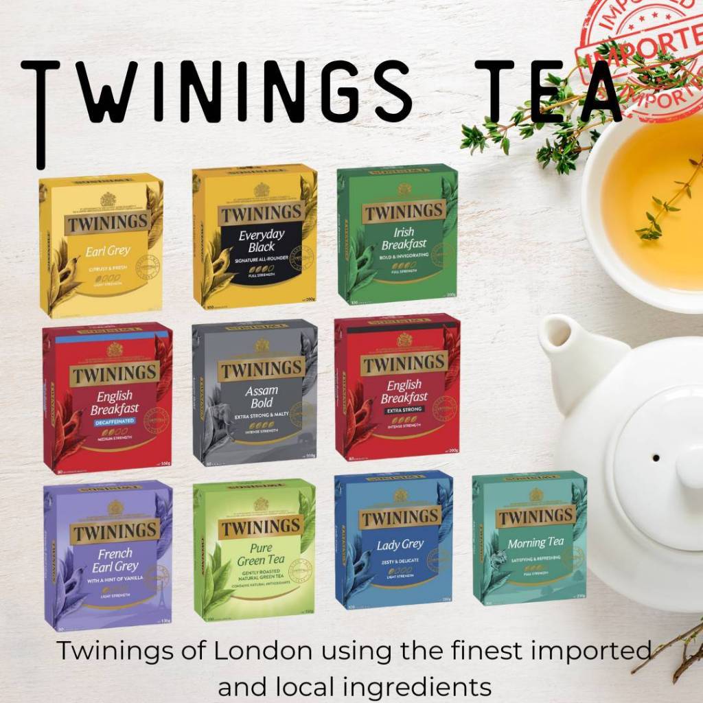 🔥Twinings tea imported!!! หอมมมมากก ชาทไวนิ่งส์ สัญชาติ อังกฤษ แท้ 100% ...