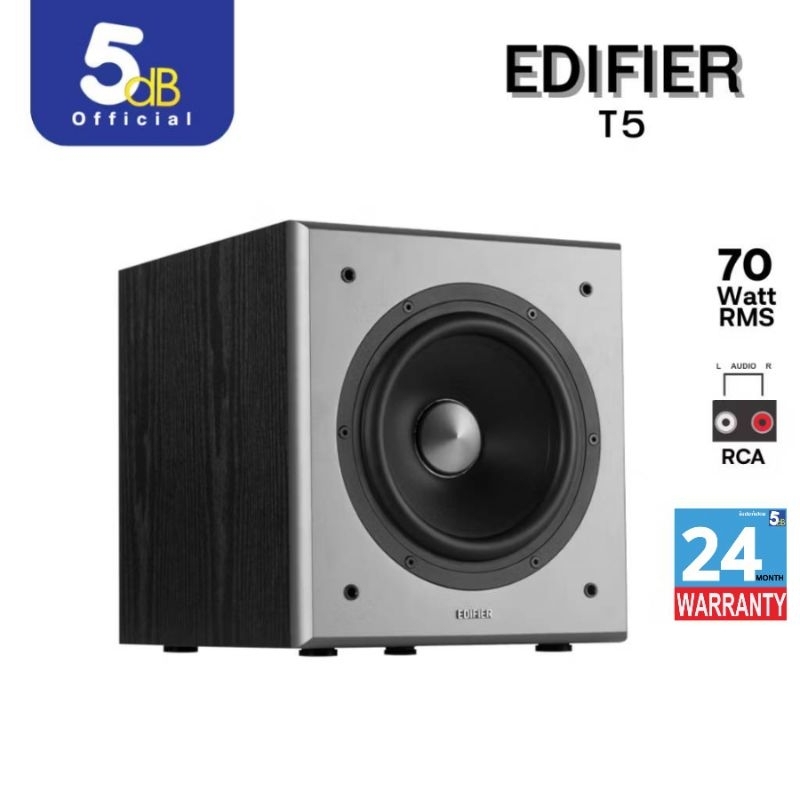 EDIFIER T5 Subwoofer ซับวูฟเฟอร์ 8 นิ้ว รับประกันศูนย์ไทย 24เดือน ...