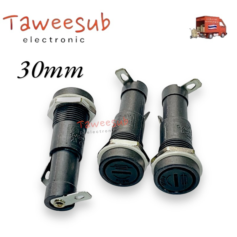 FUSE R3-9 กระบอกฟิมส์(ราคส1ชิ้น) USAอย่างดี 15A-250V ขนาด 30mm มีของ ...