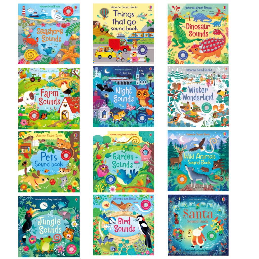 หนังสือมีเสียง USBORNE SOUND BOOKS SERIES | Shopee Thailand