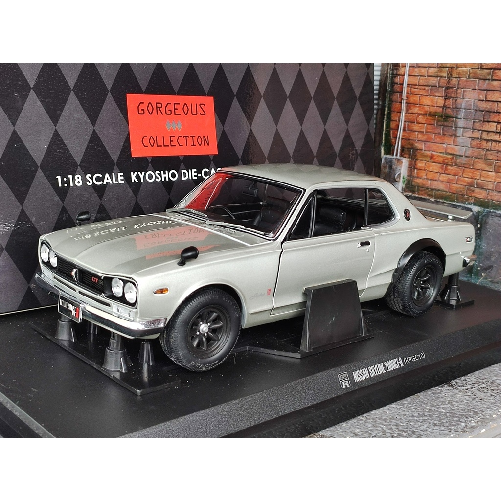 โมเดลรถskylineC10 1:18 โมเดลรถskyline2000gtr nissan skyline 2000gtr kpgc10 by kyosho 1/18 ราคา ...