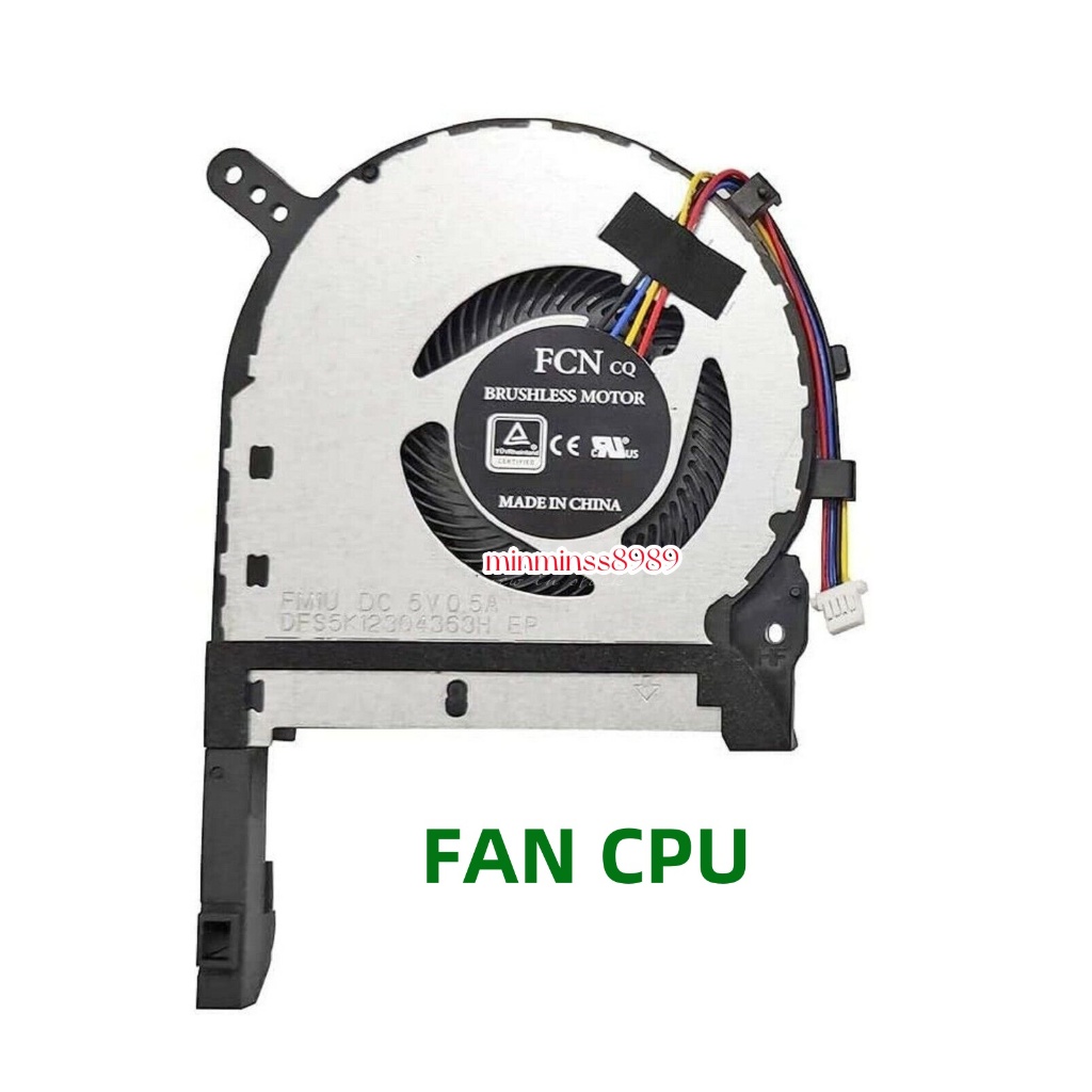 พัดลมโน๊ตบุ๊ค ASUS CPU+GPU FAN ASUS K455L X555L K555L FX505 FX506 ...