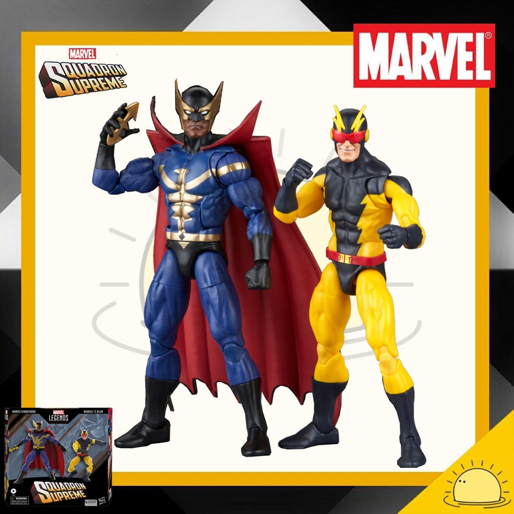 Marvel Legends Series Squadron Supreme - Marvel's Nighthawk & Marvel's ...