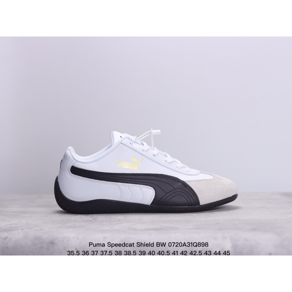 Puma Speedcat Shield BW รองเท้าผ้าใบสำหรับผู้ชายและผู้หญิงขนาด 36-45 ...