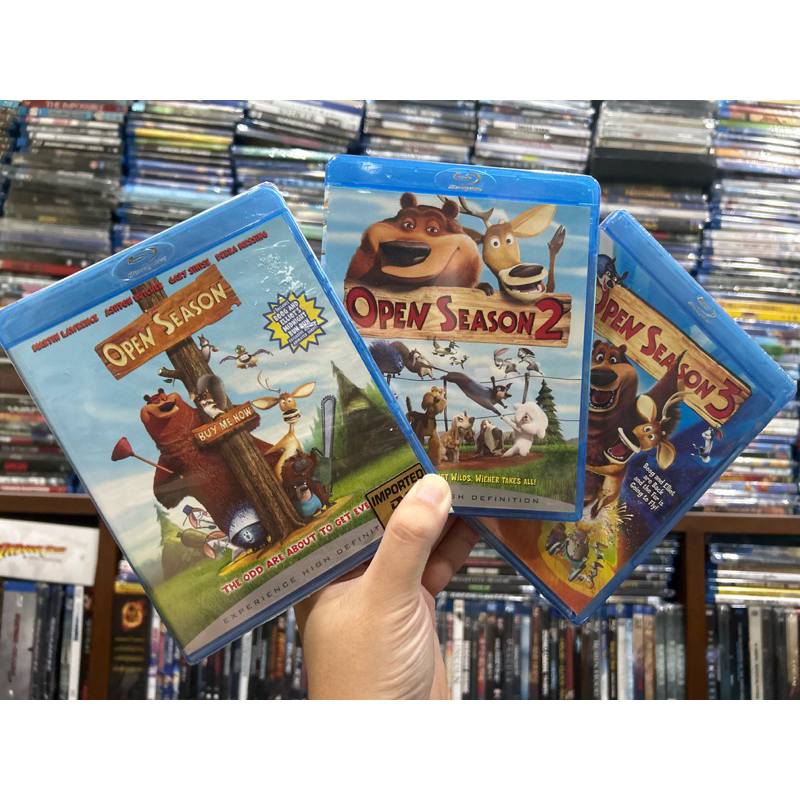 Open Season 1-2-3 : Blu-ray แท้ เสียงไทย บรรยายไทย | Shopee Thailand