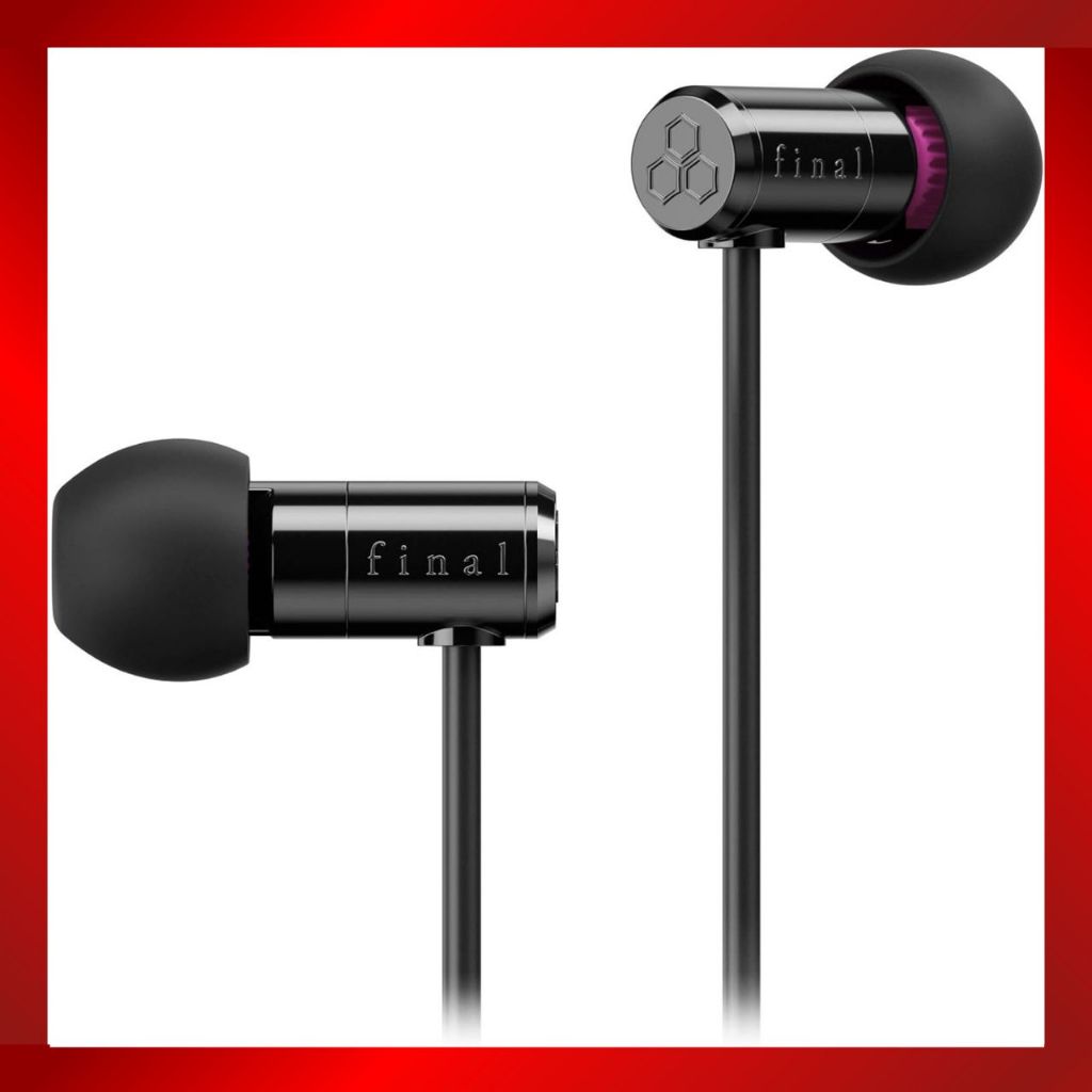 final E500 Canal Type Earphones [VR Binaural ASMR 360 Audio Recommended] Black【Direct from Japan ...