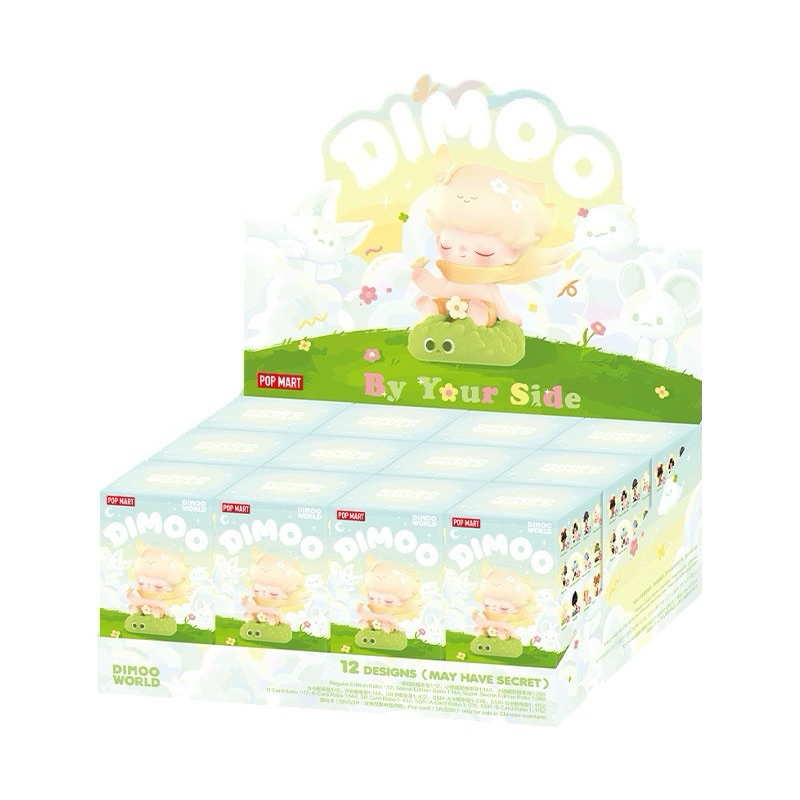 POP MART DIMOO By Your Side Series Figures Blind Box Action Toys Figure ...