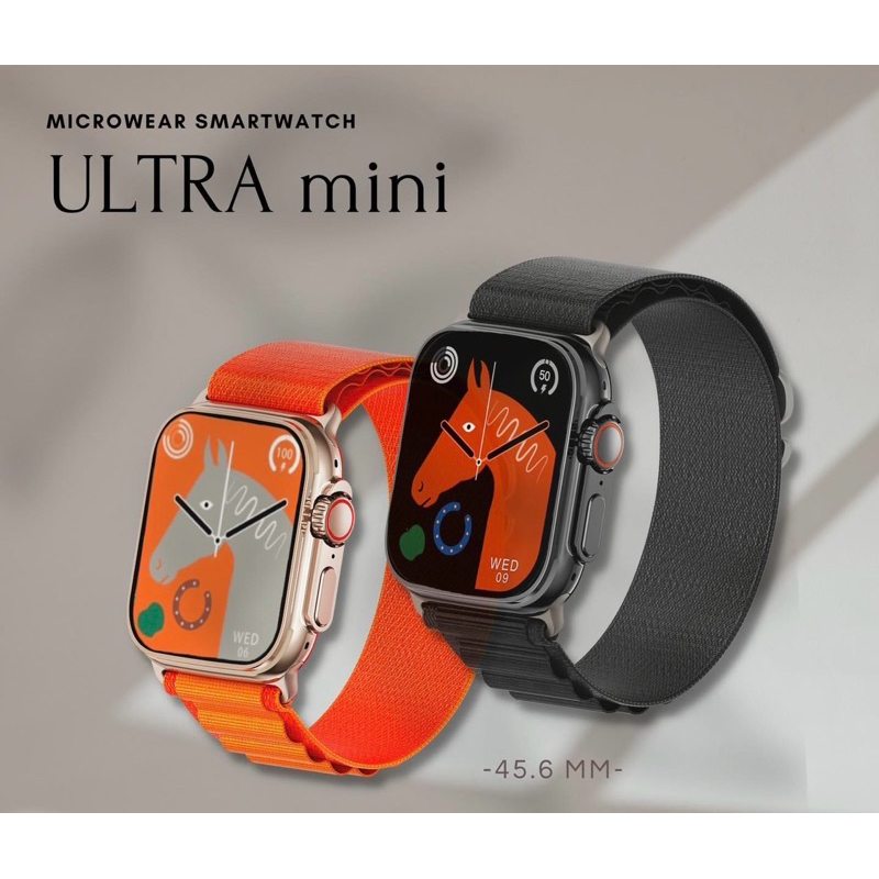Microwear Ultra mini สมาร์ทวอทช์ รองรับระบบปฏิบัติการ IOS และ Android ...