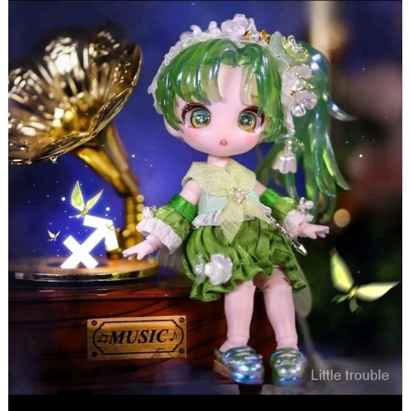 [เลือกตัว/สีเขียว] กล่องสุ่มตุ๊กตาBjd Maytree Debisheng blind box ...