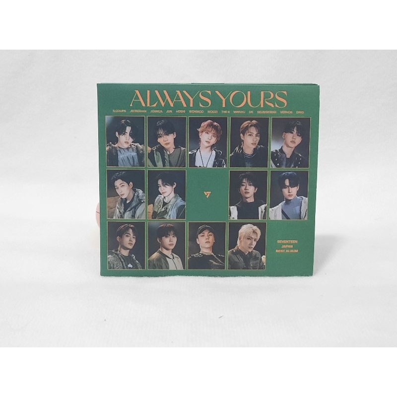เพลงญี่ปุ่น (B108) : always yours : seventeen Japan best album | Shopee Thailand