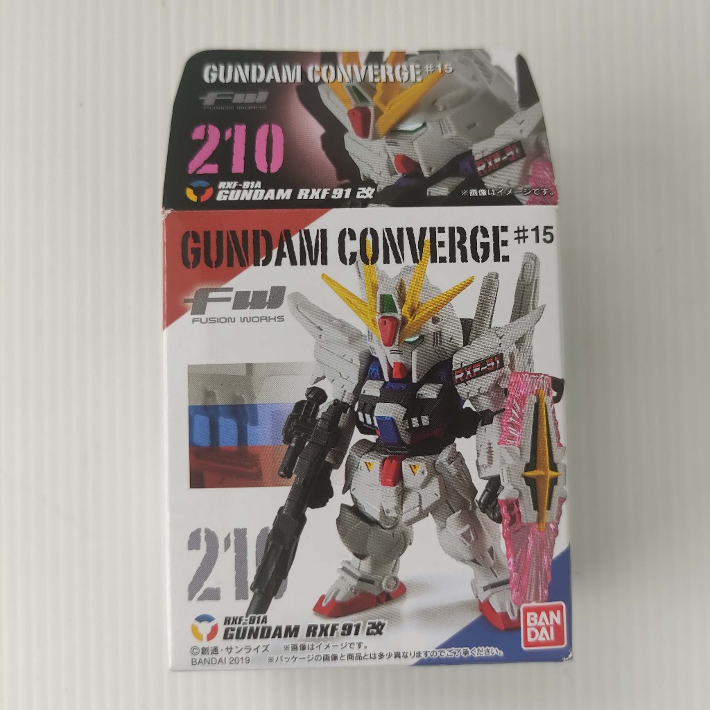 Fw Gundam Converge F91 RXF-91 KAI Silhouette #210 Mobile Suit Figure 15 ...
