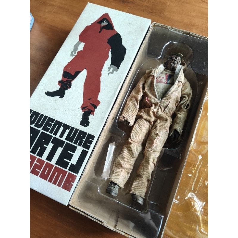 1/6 ThreeA 3a Ashley Wood Adventure Kartel Hoodzomb Action Figure WHITE MIB | Shopee Thailand