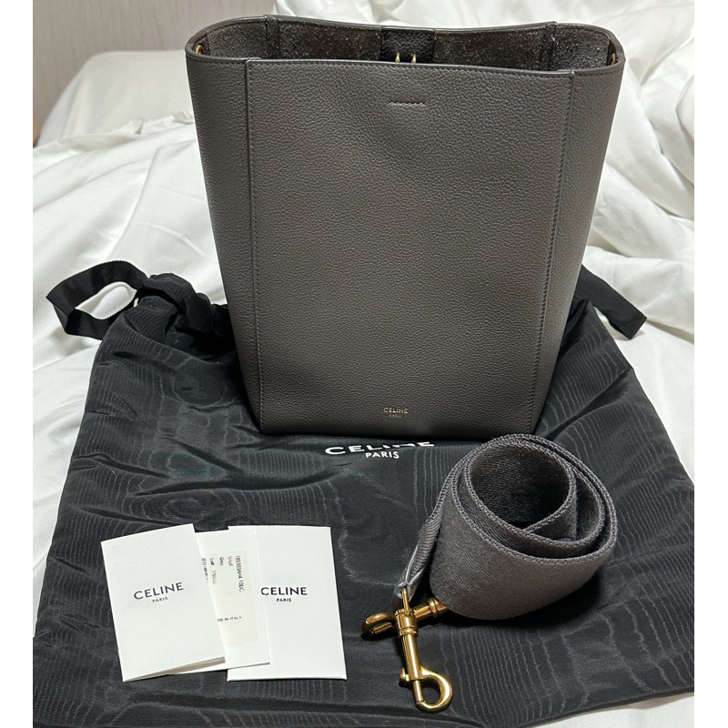 Celine SANGLE Small size Y22 grey | Shopee Thailand