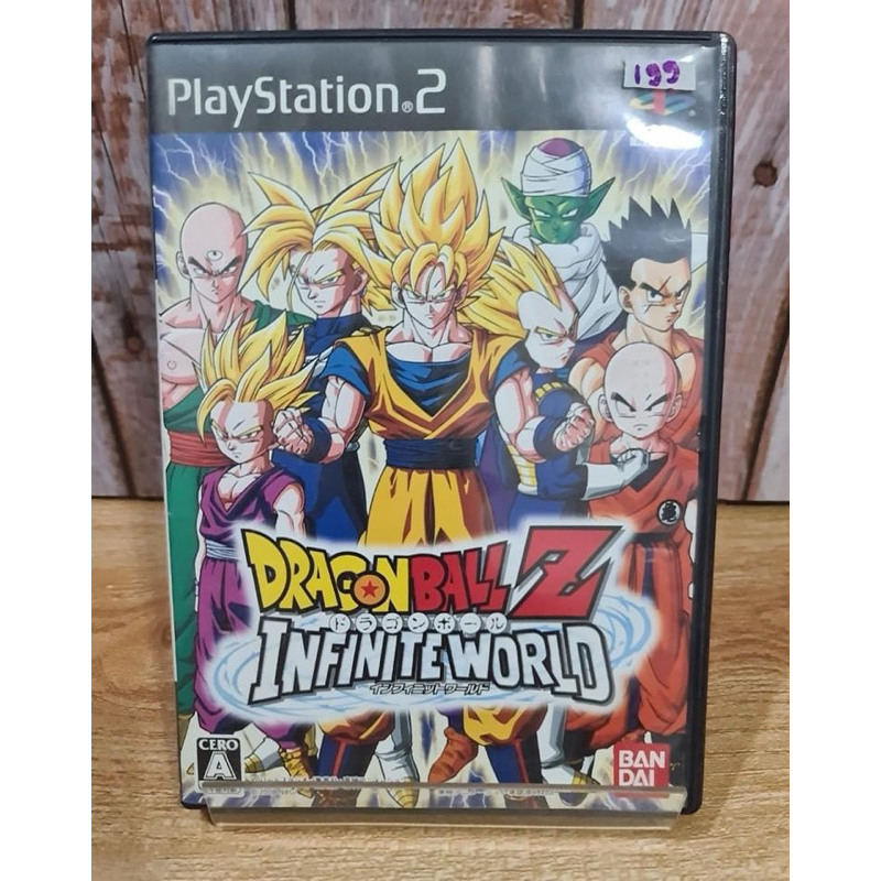แผ่นเกมส์ Ps2 (PlayStation 2) เกมส์ Dragonball Z Infinite World ...