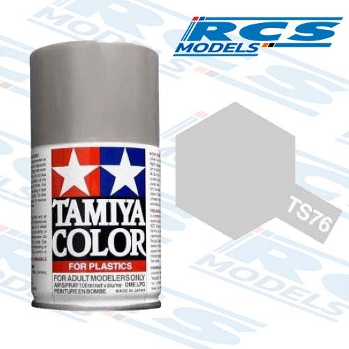 TAMIYA 85076 TS-76 MICA SILVER (GLOSS) สีสเปรย์ทามิย่า พ่นงานโมเดล ...