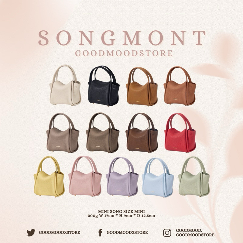 (PRE ORDER) SONGMONT SONG BAG - SIZE MINI ของใหม่ แท้ 100% | Shopee ...