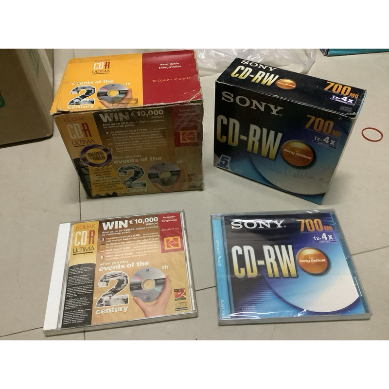 แผ่นซีดี เปล่ามือ1 (โกดัก)KODAK CD-R ULTIMA,แผ่น ซีดี เปล่า Sony Cd-R 700MB 80min high speed 1x ...