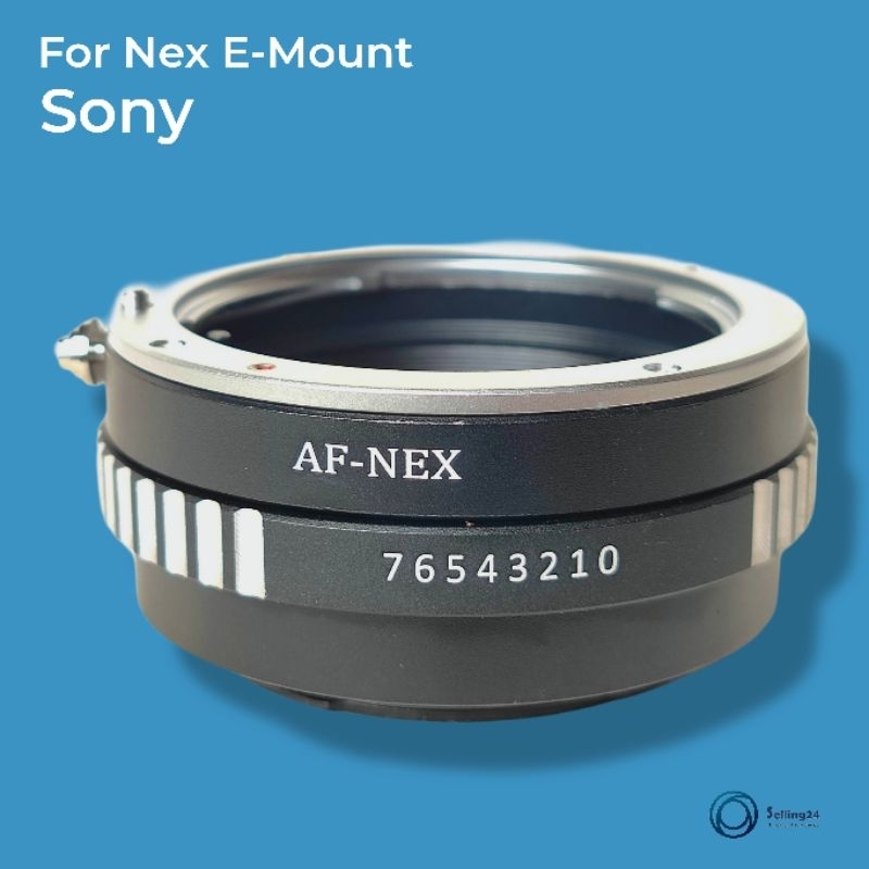 อะเดปเตอร์แปลง Af- Nex Adapter for Mount A lens to E-mount Sony ใหม่ใช้ ...