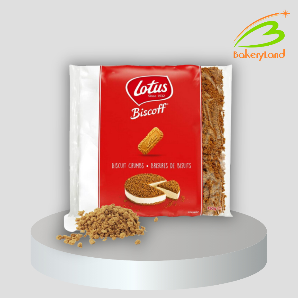 Lotus Biscoff Biscuit Crumbs 750 g (บิสคอฟคุกกี้ครัมส์ 750 กรัม ...