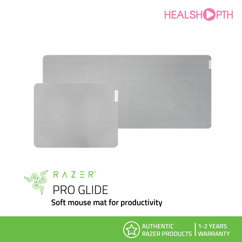 แผ่นรองเม้าส์ Razer Pro Glide - Soft mouse mat for productivity ประกัน ...