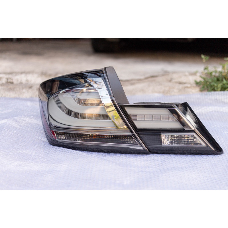 โคมไฟท้ายสโมคดำ HONDA CIVIC FB USDM Full LED 2012-2015 สามารถใส่กับกัน ...