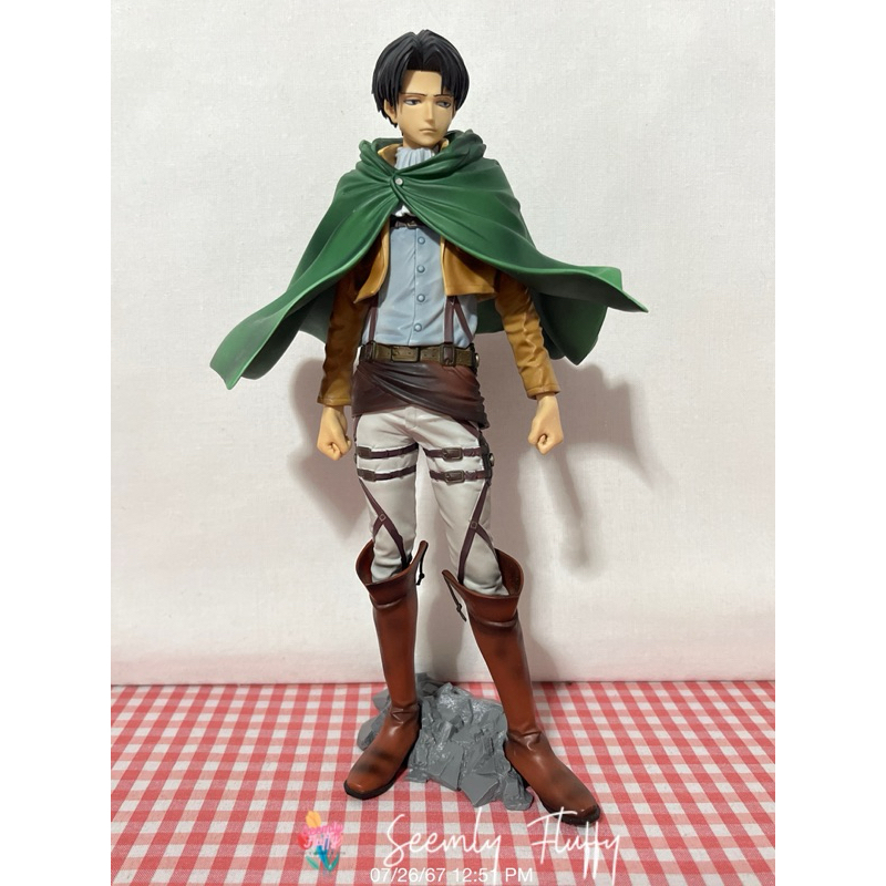 ฟิกเกอร์ รีไวล์ แอคเคอร์แมน ผ่าพิภพไททัน Levi Ackerman MSP Master Stars Piece Banpresto Attack ...