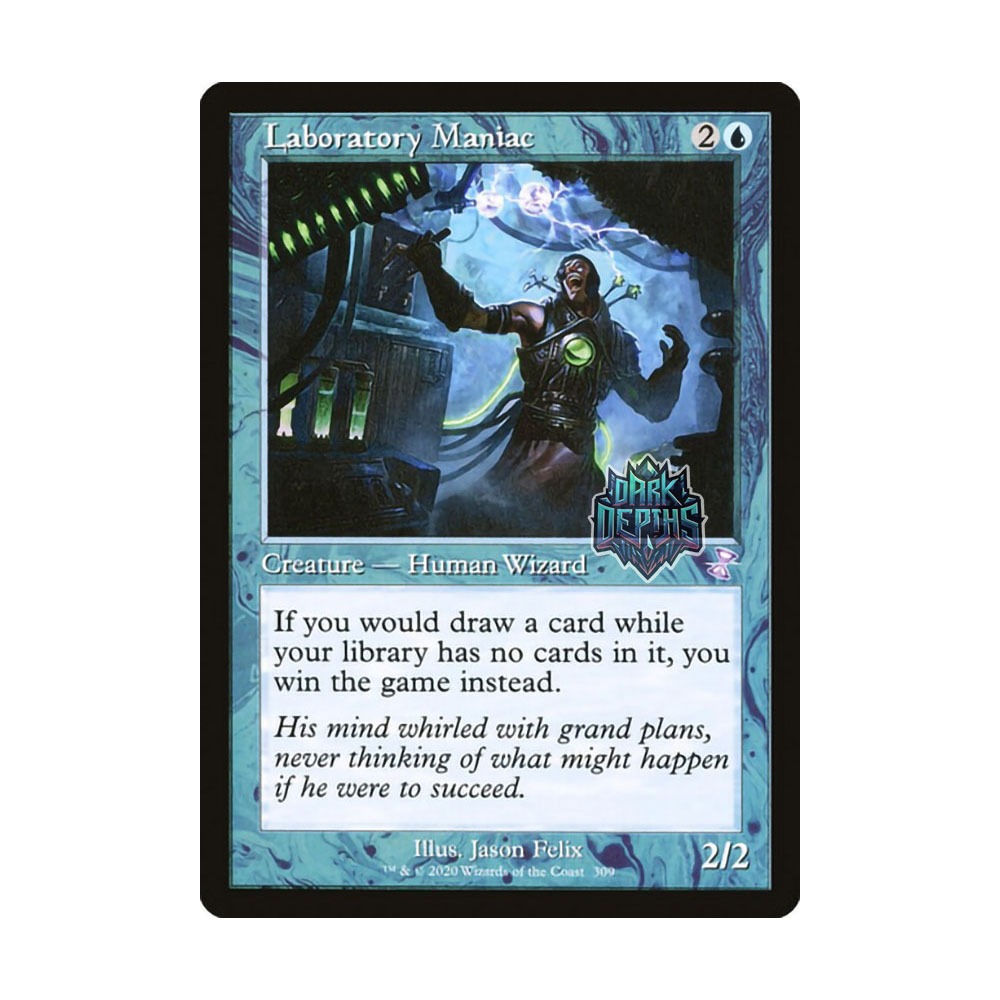 [MTG] Laboratory Maniac (Retro Frame) [BLUE] [CREATURE] [U] [TSR ...