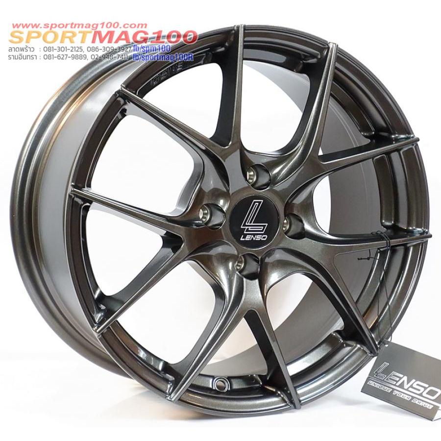 ล้อแม็กซ์ Lenso JAD Jager DYNA สีไฮเปอร์ดาร์ค 7-16นิ้ว 4รู100 ET35 [21393] | Shopee Thailand