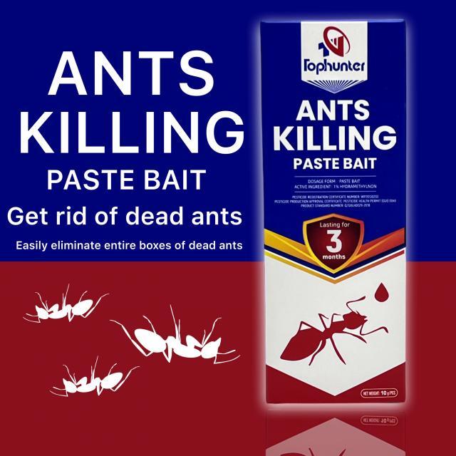 เจลกำจัดมดตายยกลัง Ants killing paste bait TOPHUNTER (1 หลอดขนาด 10g ...