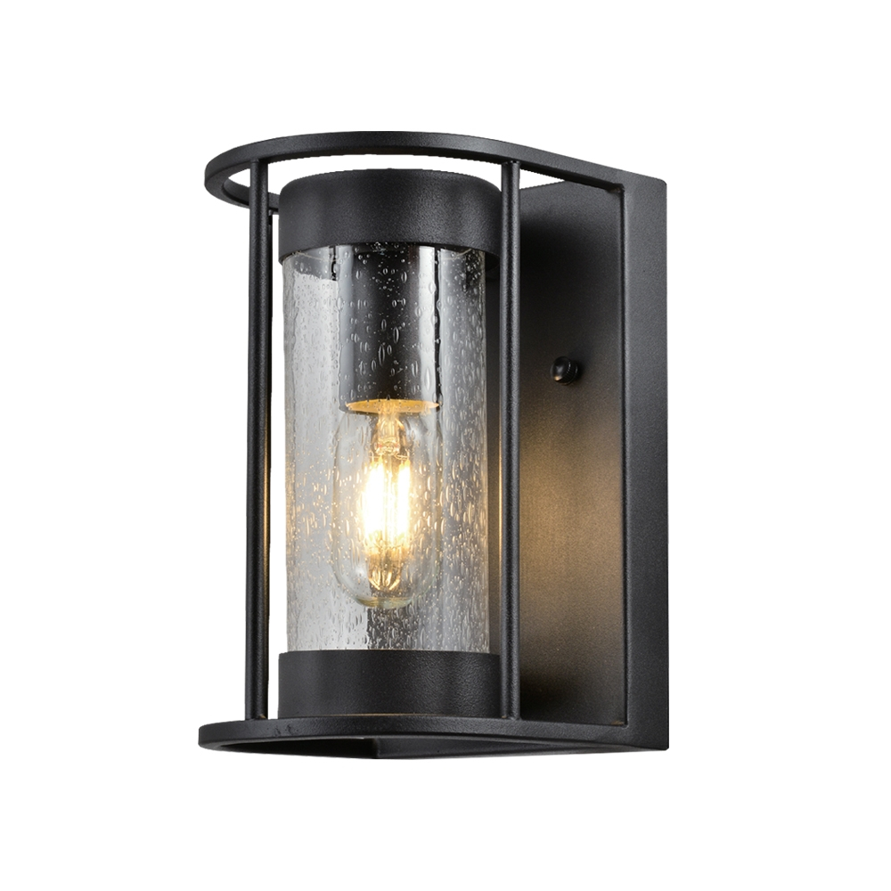 MAX LIGHT ไฟผนังภายนอก 2424-1WS *ดำ E27x1 (ราคาสินค้าไม่รวมหลอดไฟ ...